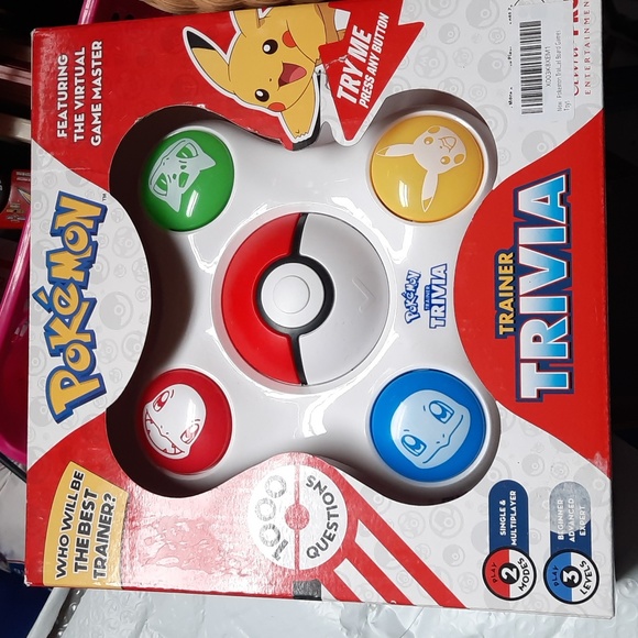 Pokemon | Toys | Pokemon Trainer Triviatoy The Virtual Game Master 2 ...